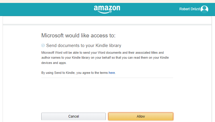 Jak działa funkcja Send To Kindle for Microsoft Word? Przetestowałem ...